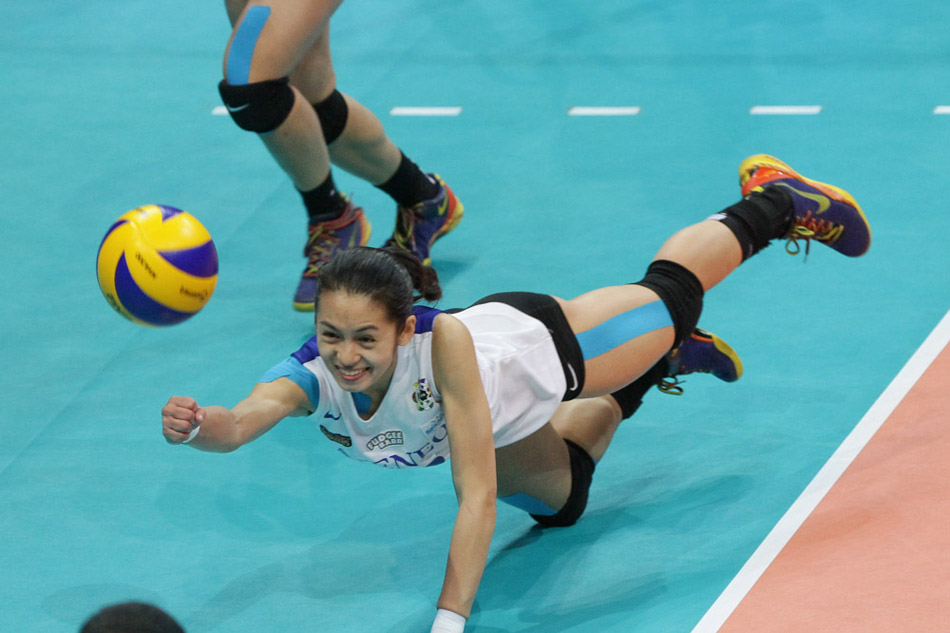 Look Uaaps Prettiest Volleyball Players Abs Cbn News